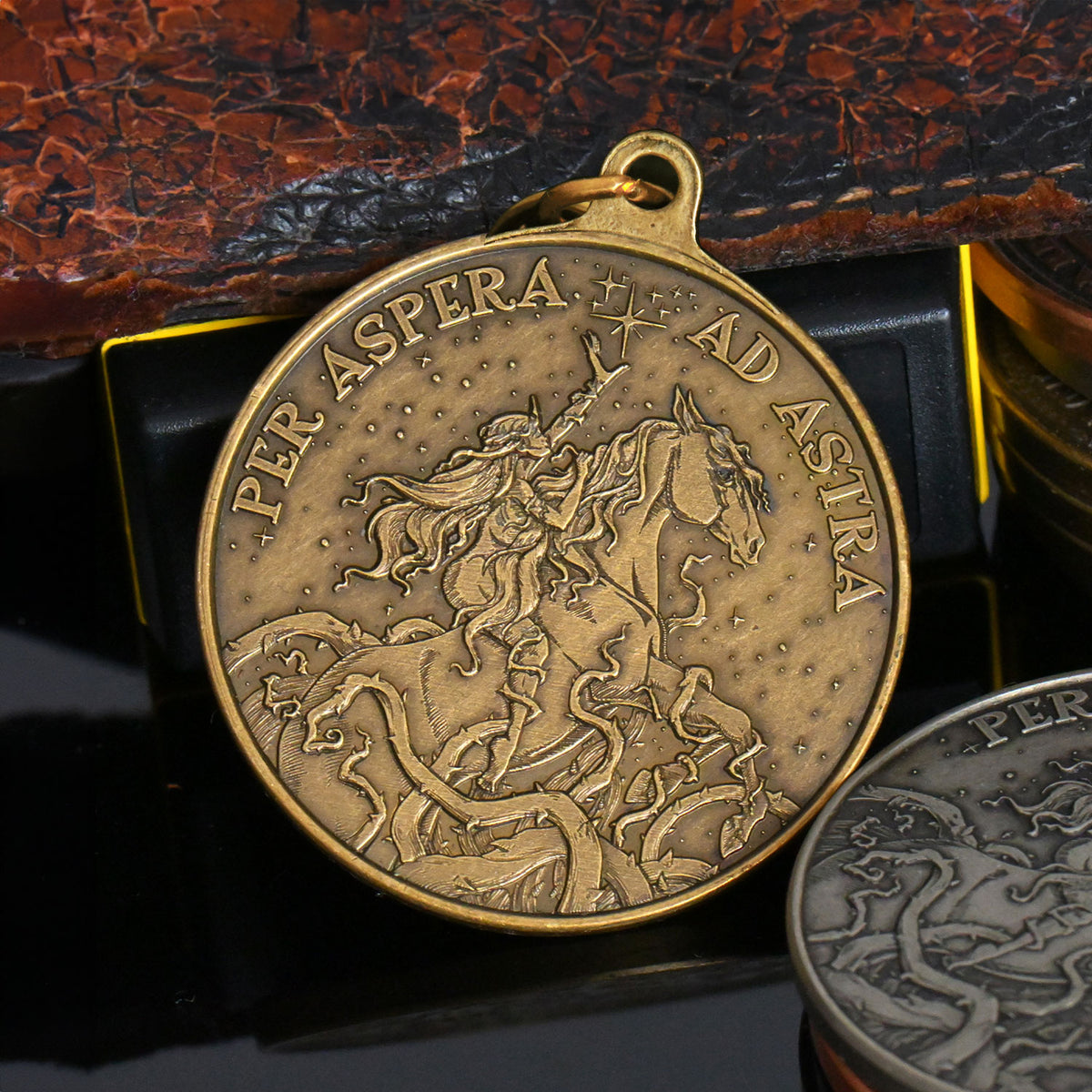 Per aspera Ad Astra Key Tag – EDC Reminder Coins