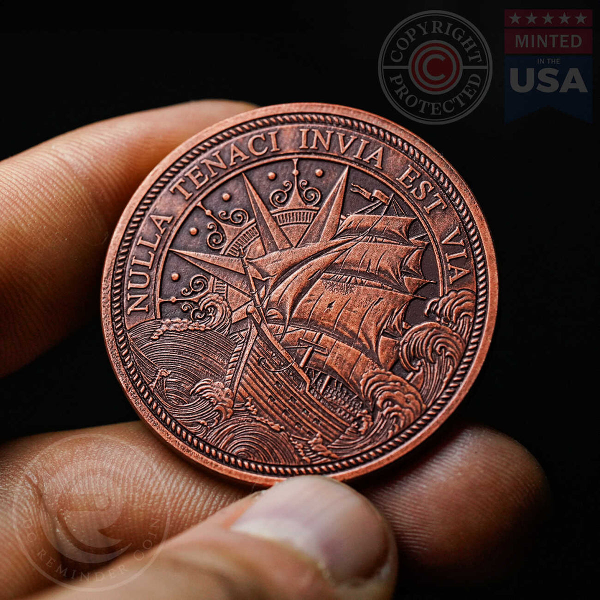 Tenacity Coin – EDC Reminder Coins