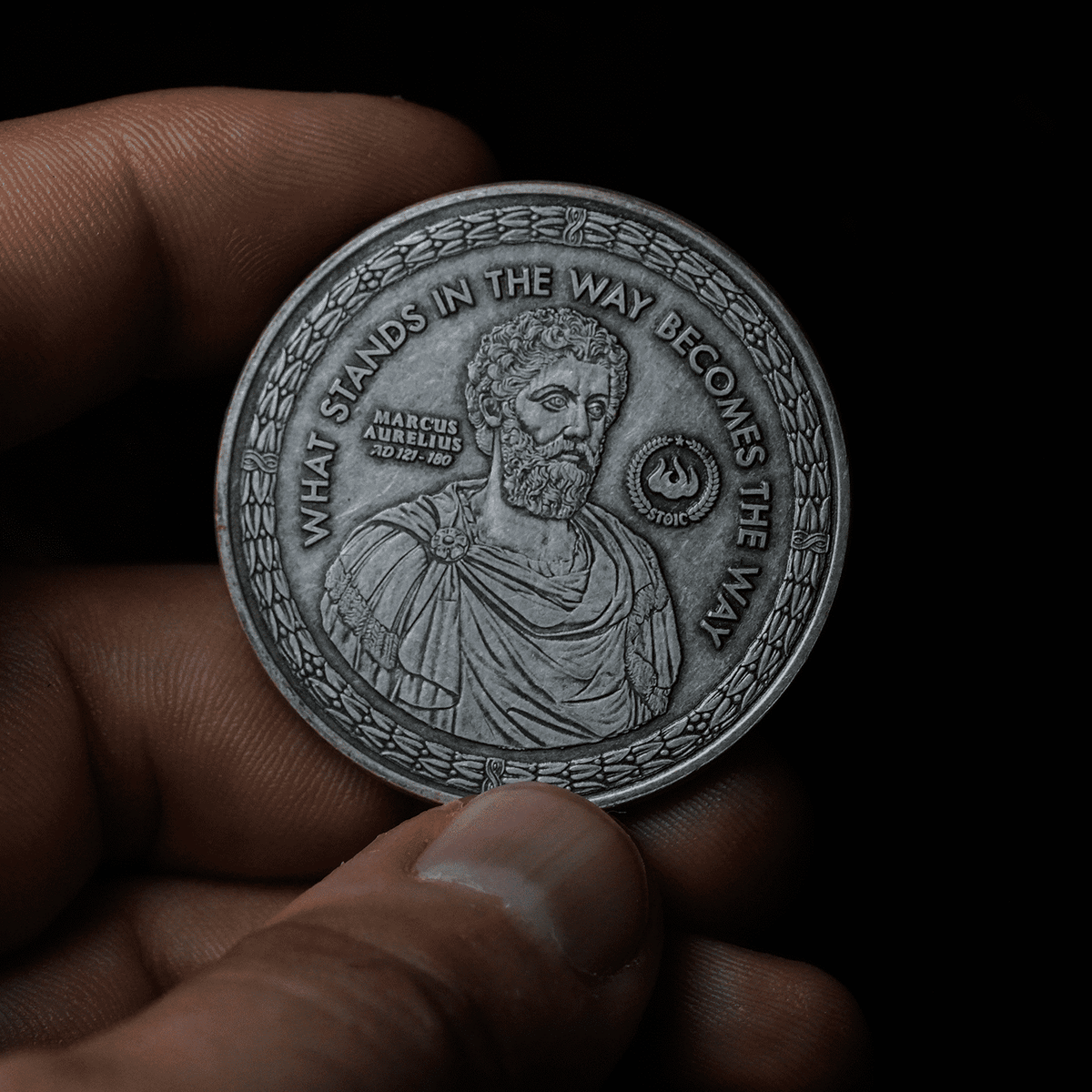 The Obstacle Path Coin – EDC Reminder Coins