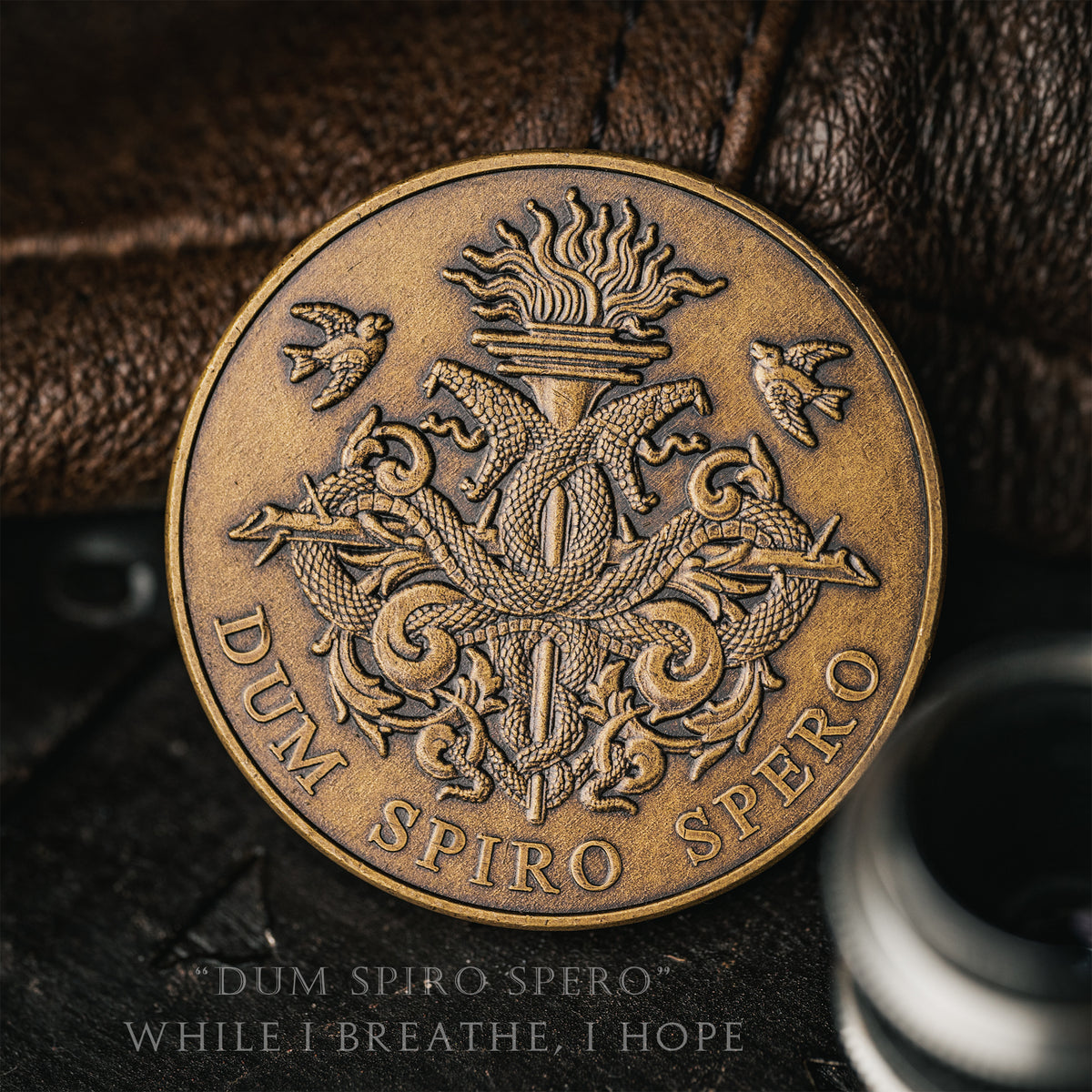 Dum Spiro Spero Coin – EDC Reminder Coins