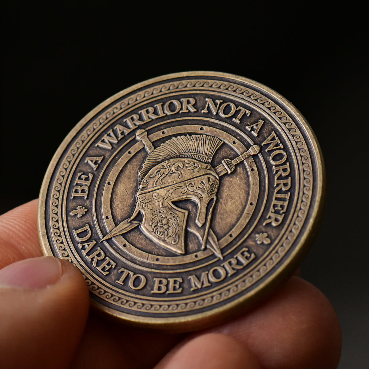 Warrior Mindset Coin – EDC Reminder Coins