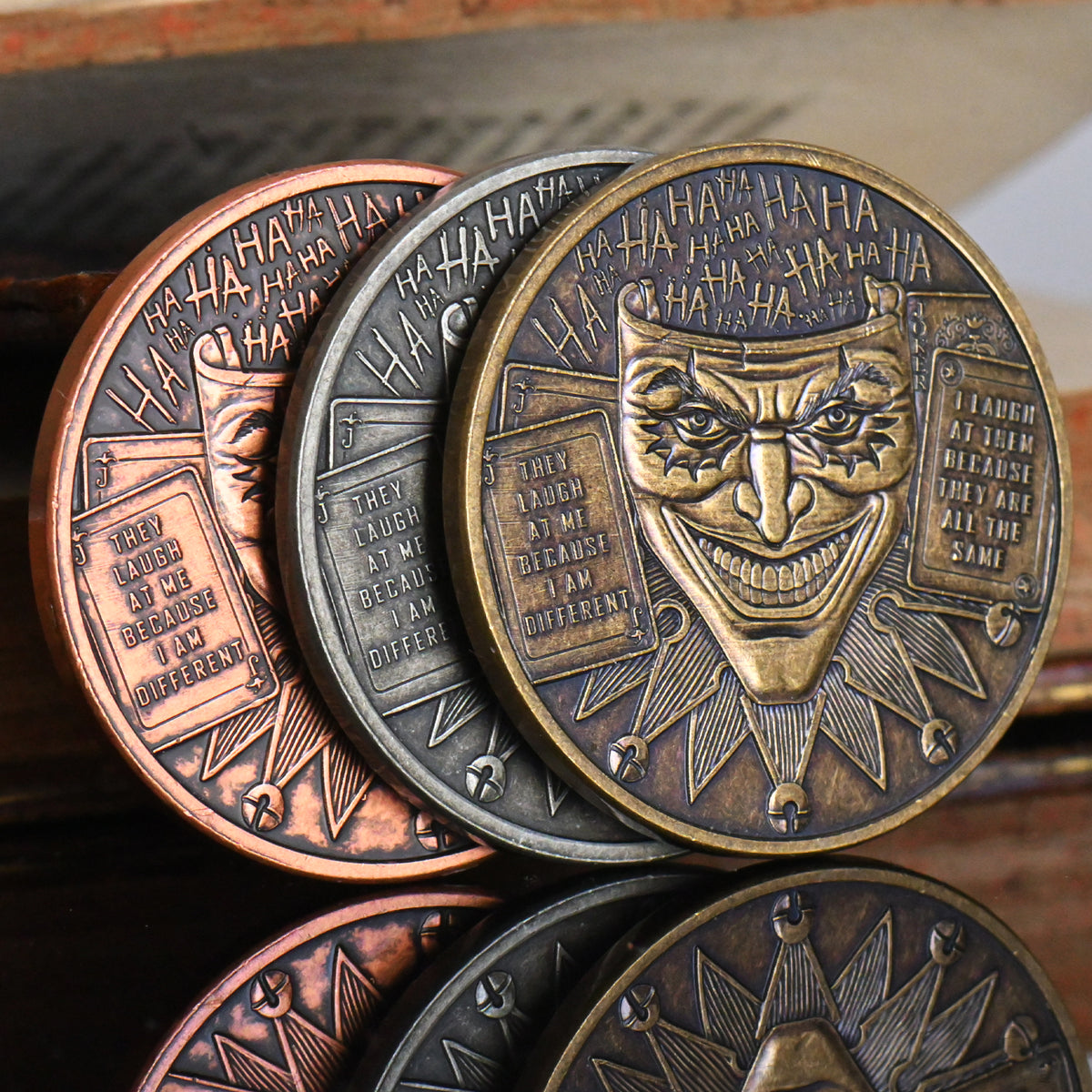 Joker Coin (UPGRADED) – EDC Reminder Coins